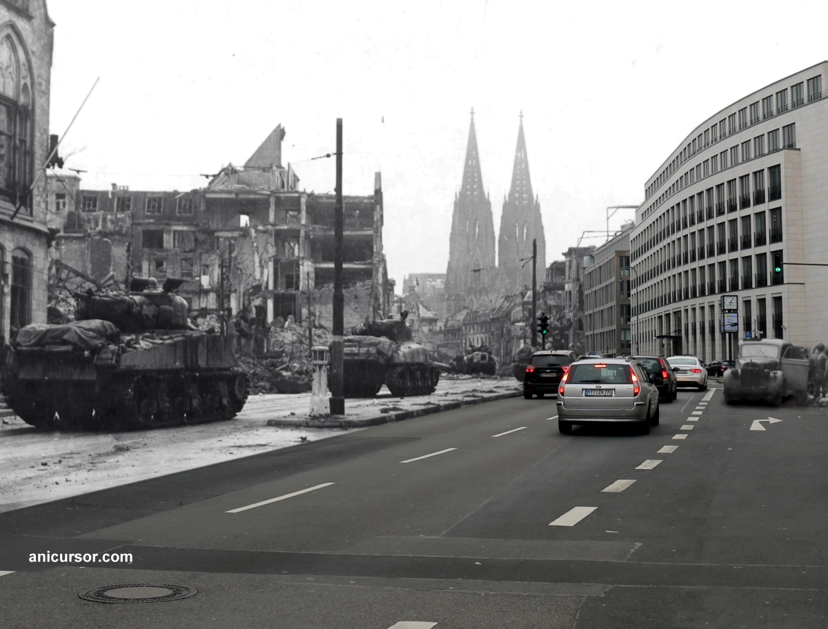 Dierk's page - Cologne Then and Now (2)